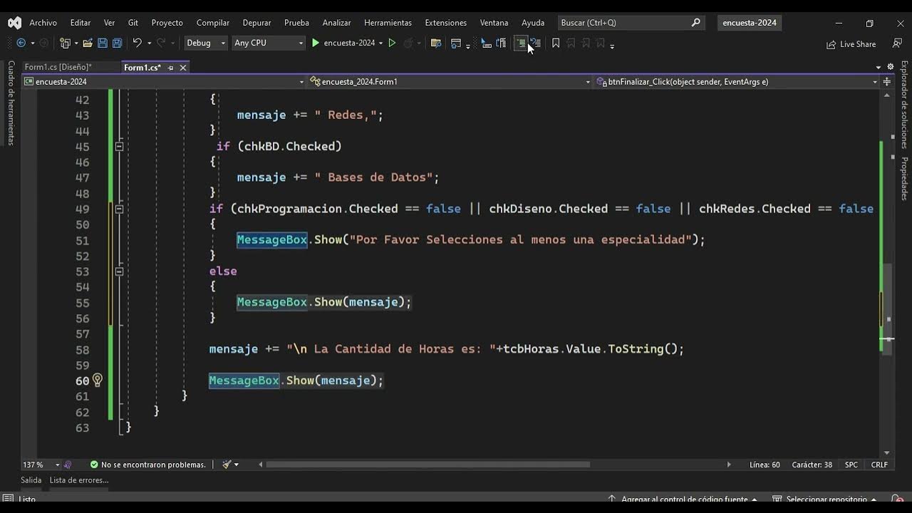 validando checkbox en c# - YouTube