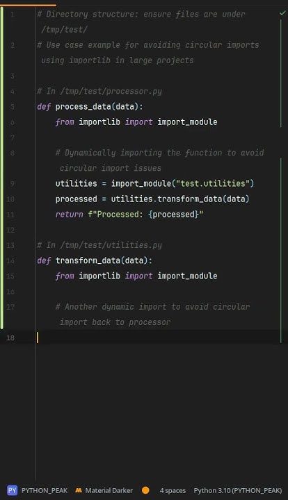 How to Avoid Circular Imports in Python? The Trick to Avoid Circular Imports in Python! - YouTube