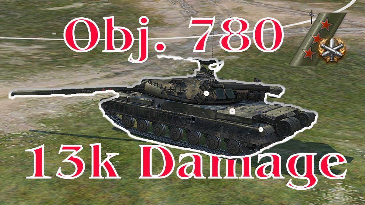 World Of Tanks - OBJ. 780 - 3rd Mark Of Excelence and NEW Record Damage ...