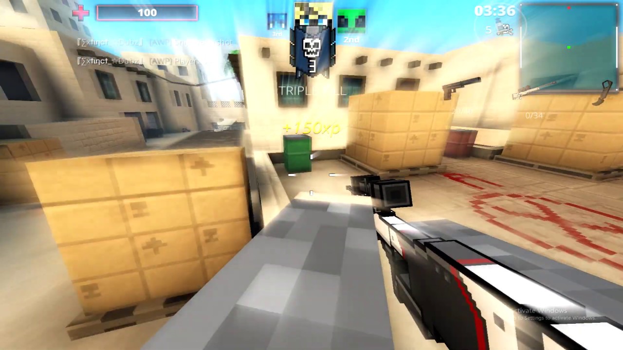 Sniper Montage #1 (Pixel Strike PC) - YouTube