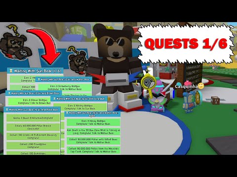 COMO FAZER AS QUESTS DO SUN BEAR 1/6 NO BEE SWARM SIMULATOR ROBLOX ...