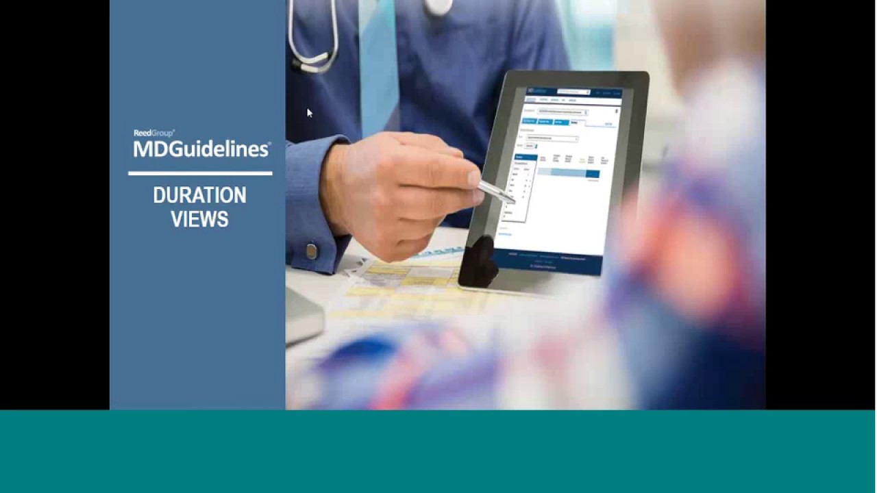 Duration Views from MDGuidelines - YouTube