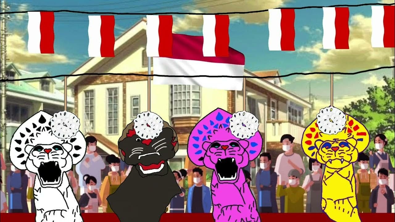 barongan wedoyo demak lomba 17 agustusan | barongan lomba makan kerupuk - YouTube