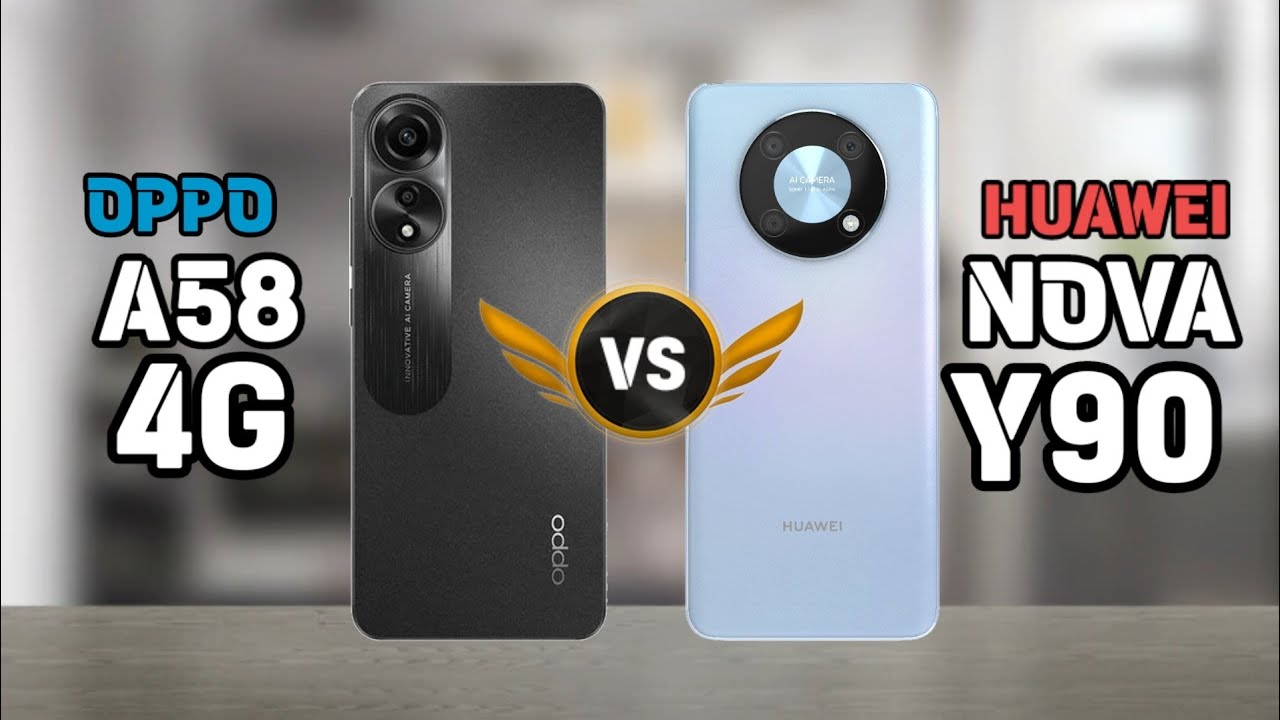 Oppo A58 4G Vs Huawei Nova Y90 Comparison. - YouTube