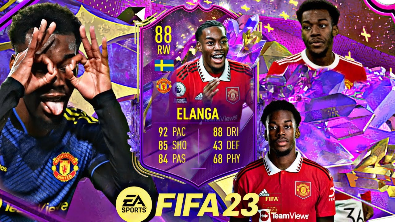 RHYTHM IS A DANCER🎶ANTHONY ELANGA!🇸🇪 - 88 RATED FUT FUTURE STARS ...
