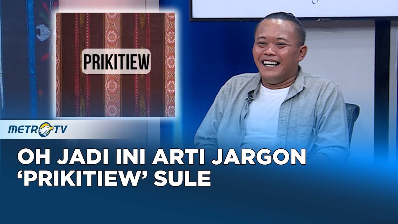 Sule Tanggapi Arti dari Jargon 'Prikitiew' Miliknya #QNA - YouTube