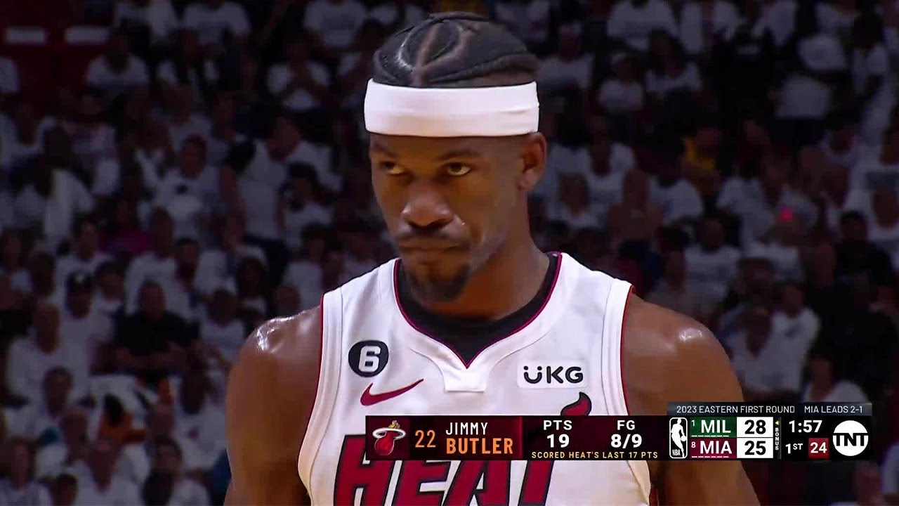 Jimmy Butler Scores 22 Points In THE 1ST QUARTER Of Game 4! 🔥 # ...