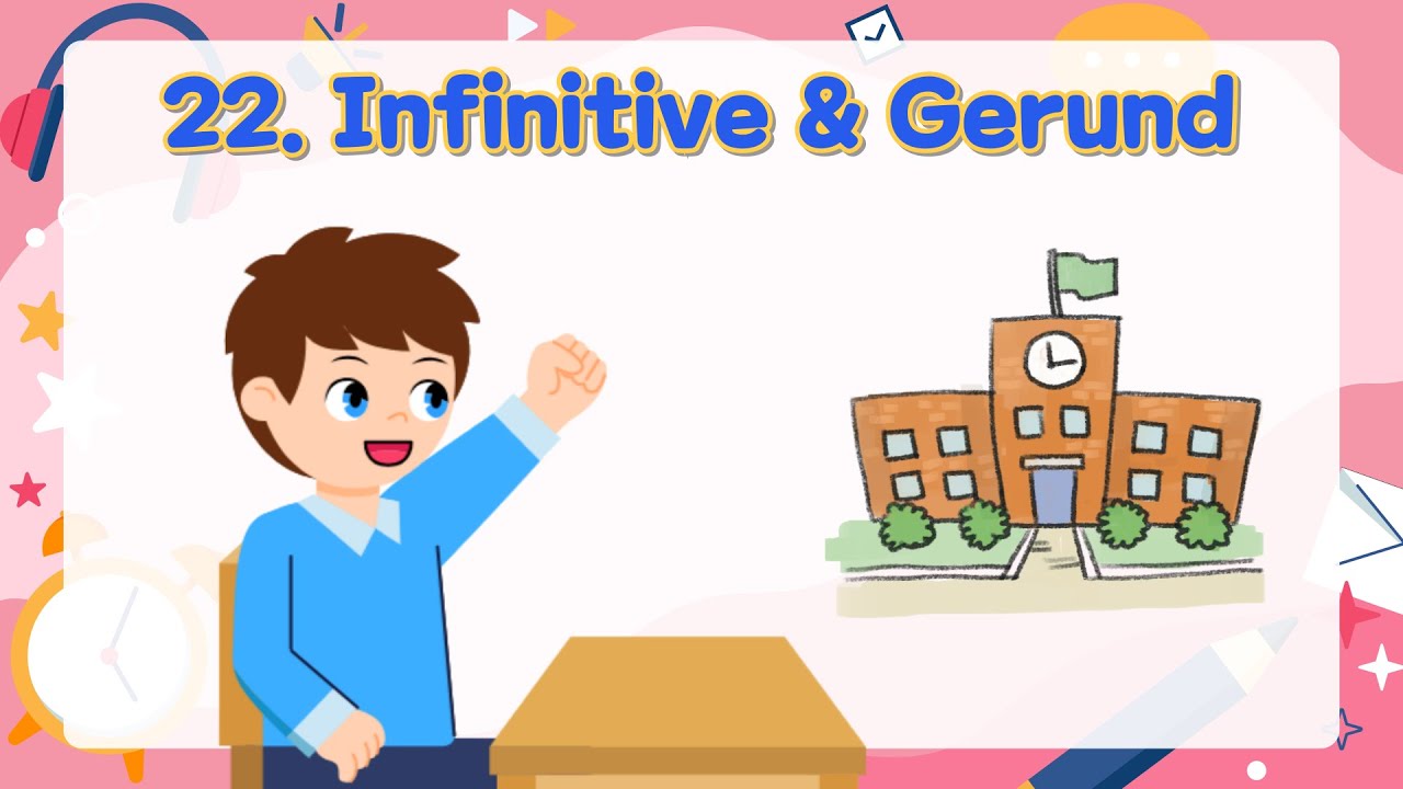 22. Infinitive & Gerund | Basic English Grammar for Kids | Grammar Tips ...