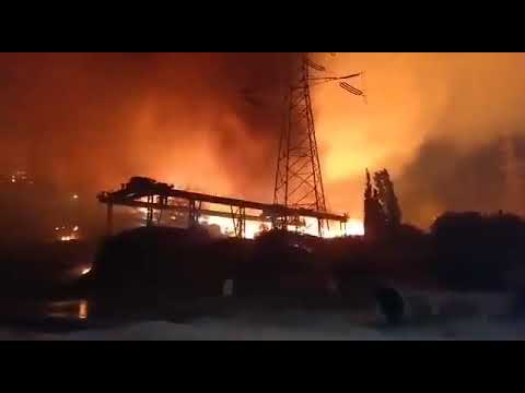 Muğlada Termik Santralin Patlama Anı