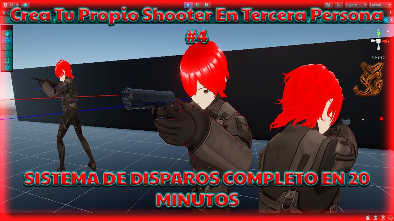 Curso Unity 3D - Pistola, Disparar y Animación - Shooter TPS #4 🔥 @realmatydev 🔥 - YouTube