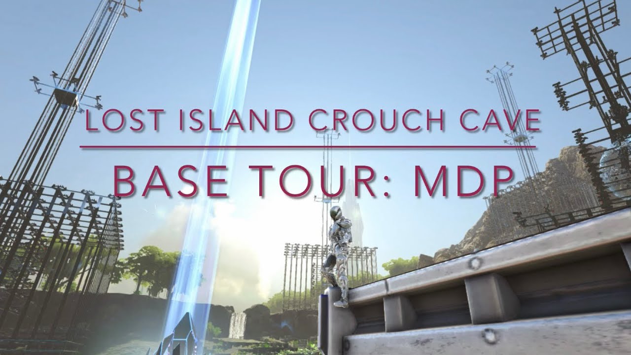 Crouch cave Base tour MDP | Lost Island - YouTube