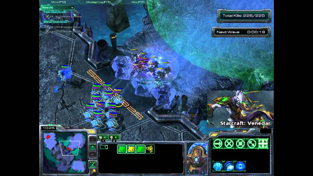 Starcraft: Venedar - Psionic Assault (Gold - 300) - YouTube