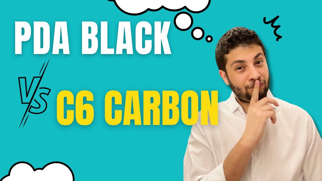 PDA Black vs C6 Carbon, quem ganha essa briga? - YouTube