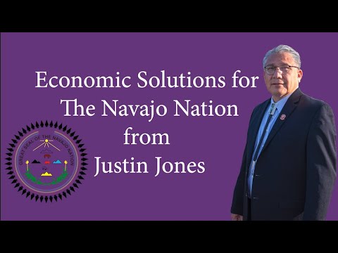 Justin Jones offers solutions for the Navajo Nation economy - YouTube