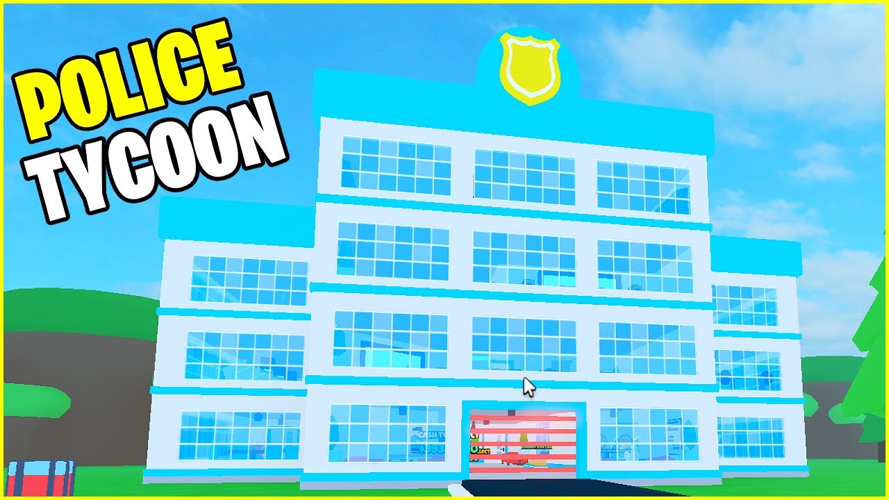 BUILDING LEVEL 999999+ POLICE TYCOON ROBLOX - YouTube