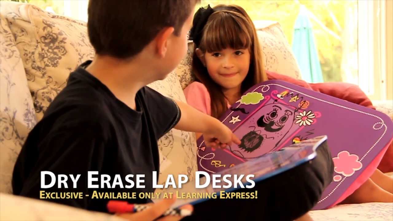 Top Toys: Dry Erase Lap Desk - YouTube