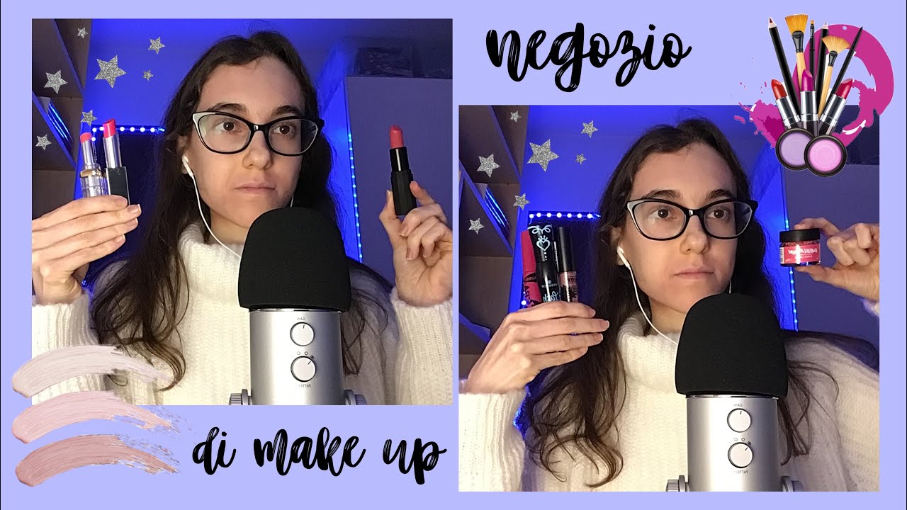 roleplay negozio di make-up realistico | asmr 💄 - YouTube
