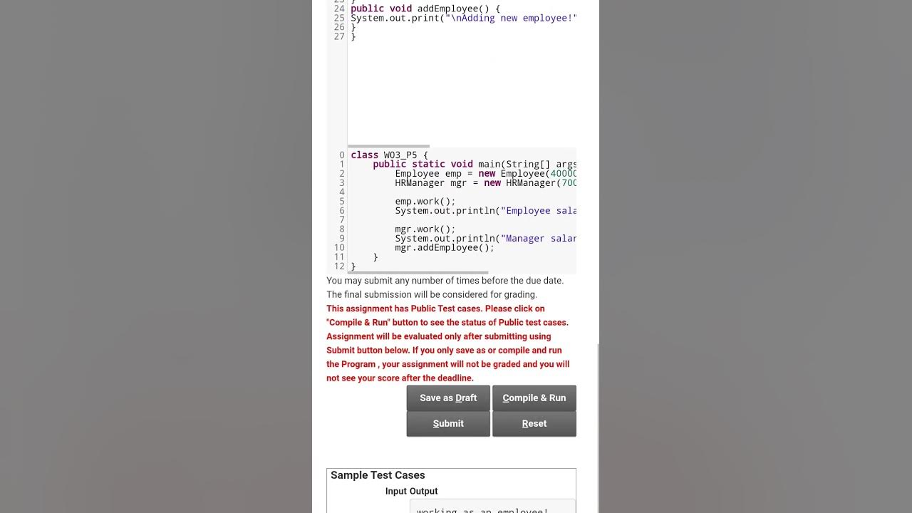 Nptel Programming In Java Week 3 Programmig Assignment 5 Nptel Programminginjava 7776