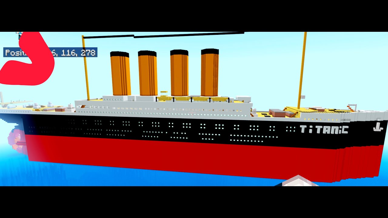 I BUILT THE TITANIC IN MINECRAFT (PART 1) - YouTube
