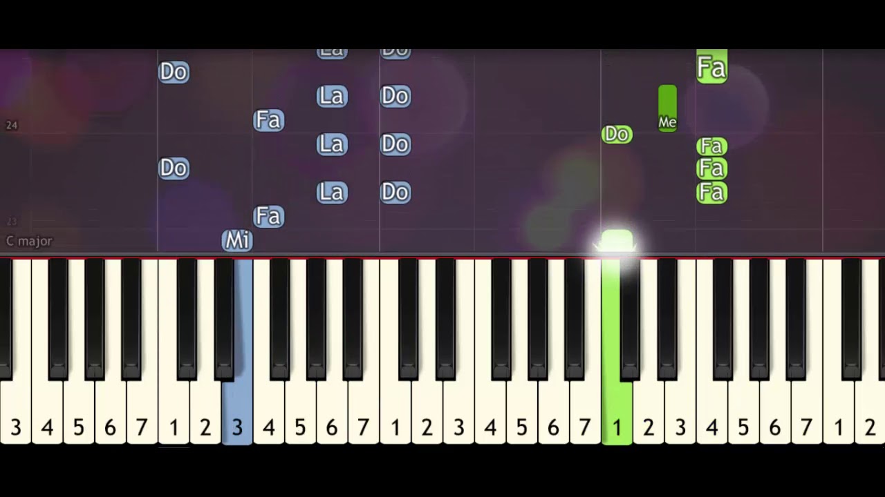 Big Ear Tutu (Piano Tutorial) synthesia acoustic - YouTube