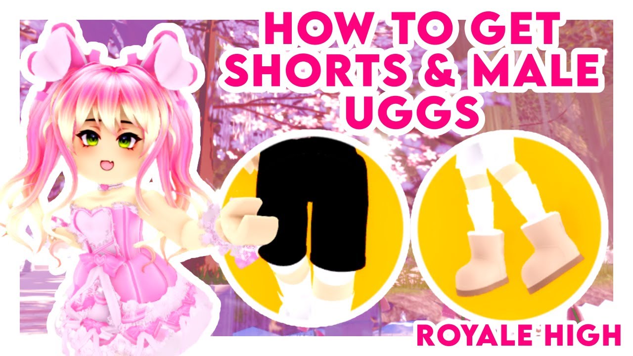 How to get Shorts, Socks and Male Huggly Snuggly Booties - Royale High ...