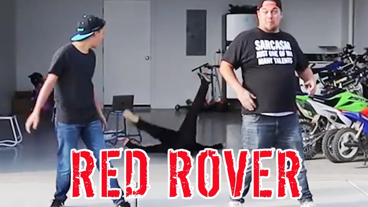 ACCIDENT while playing RED ROVER!! - YouTube