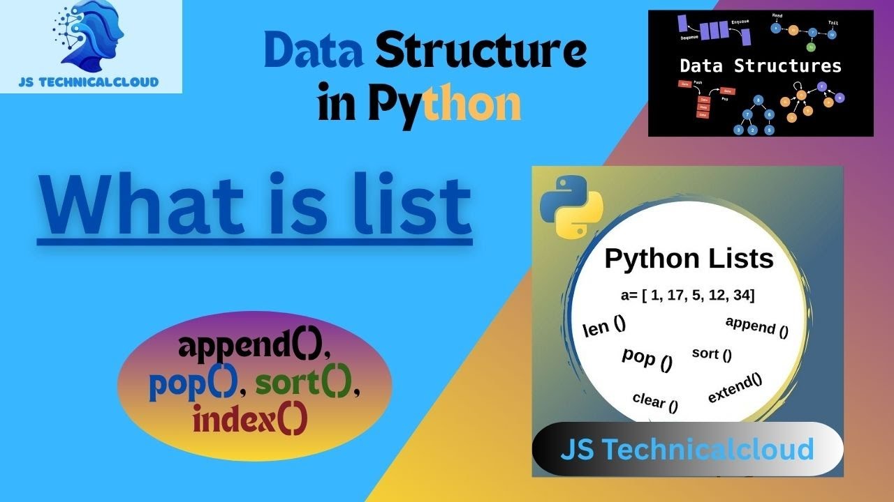 What is Data Structure in Python ? | Types of Data Structure | Built in and Custom Data ...
