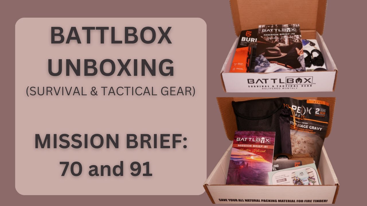 Battlbox subscription unboxing, two for one! (Mission 70/91) - YouTube