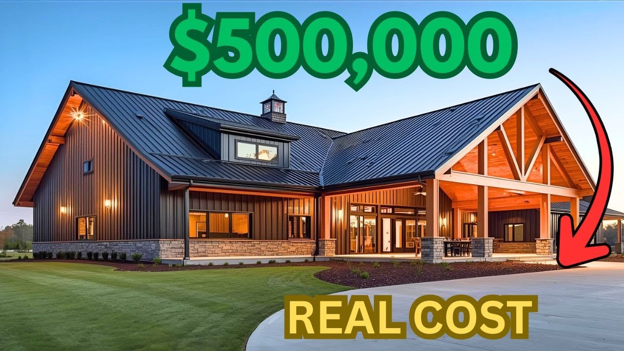 $500K Modern Luxury Barndominium: Real and Honest Guide - YouTube