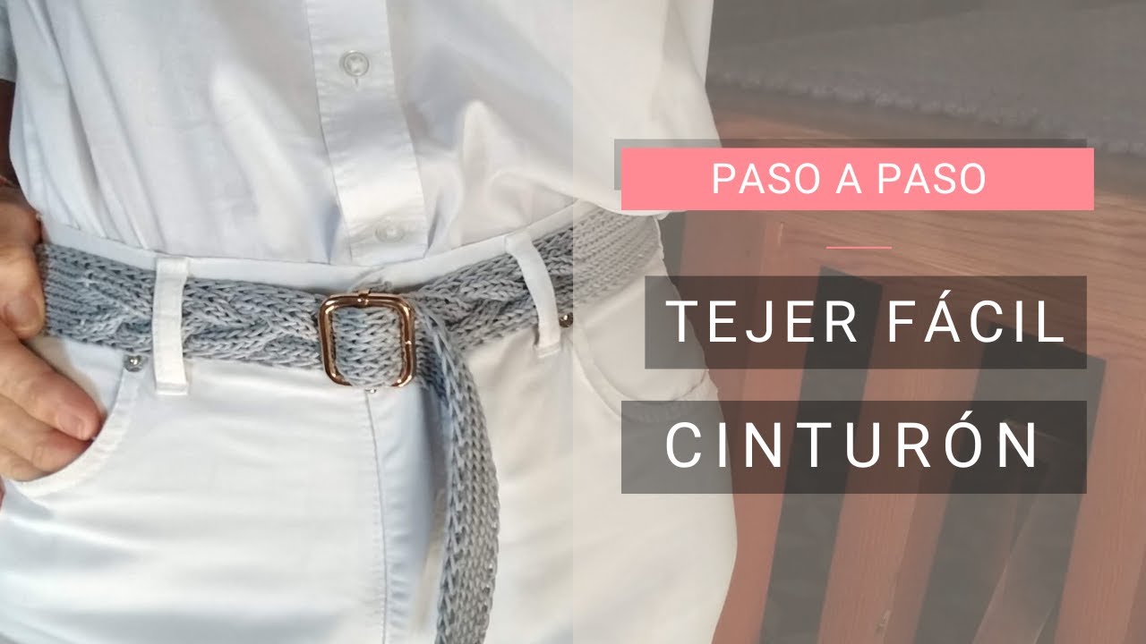Tejer cinturones fácil y rápido en 🏠Casa en el Confinamiento 💡Ideas ...