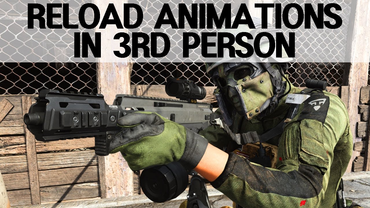 AN-94 & ISO Reload Animations In 3rd Person - YouTube