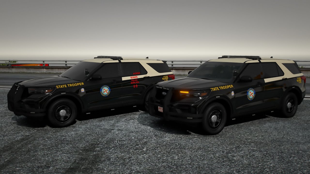 GTA V - LSPDFR 0.4.9🚔 - FHP 2020 FPIU K9 PATROL - OFFICER DOWN - YouTube
