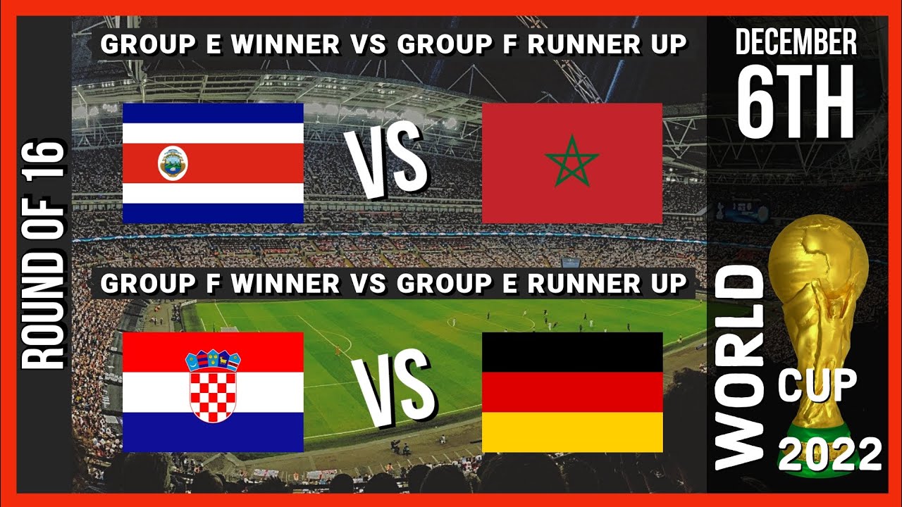 World Cup Costa Rica vs Morocco Croatia vs Germany - YouTube