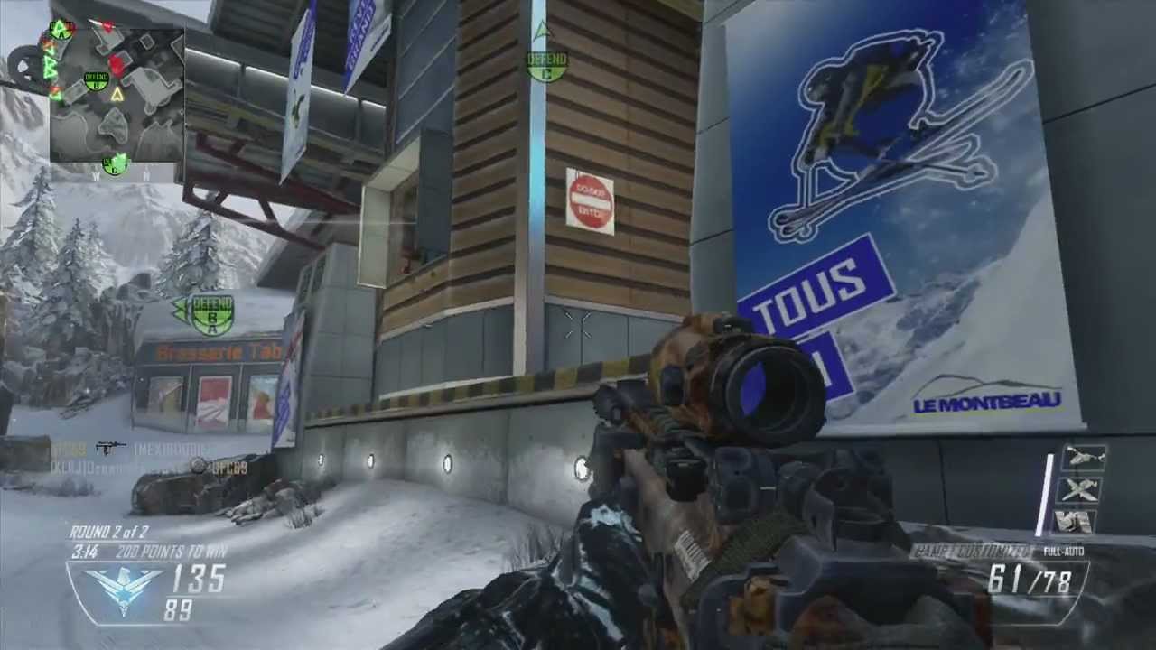 BO2 Gameplay: Downhill Domination Double VTOL - YouTube