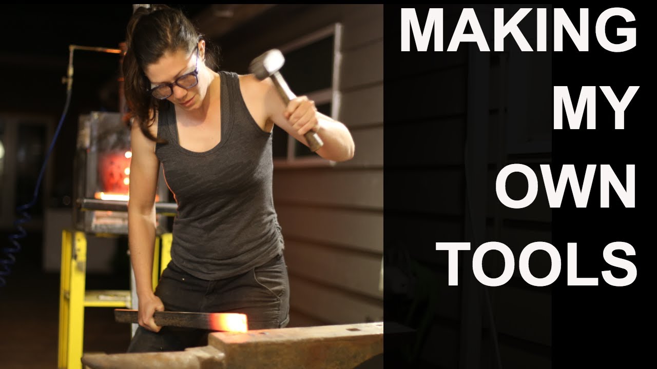 Forging My Own Woodworking Tools - YouTube