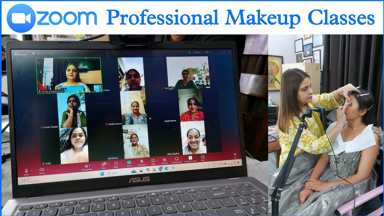 Zoom Professional Makeup Classs | Basic to advance makeup classes | Sumansi Sahgal - YouTube