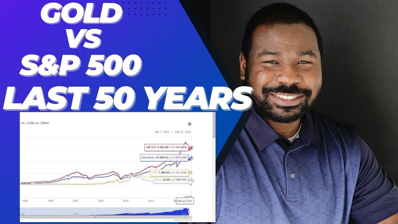 Gold vs SP 500 Last 50 Years - YouTube