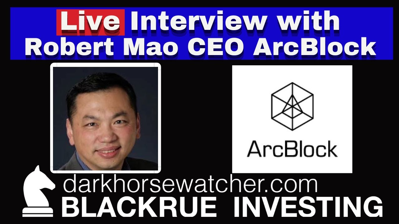 Live Interview with Robert Mao CEO of ArcBlock | Blackrue Investing ...