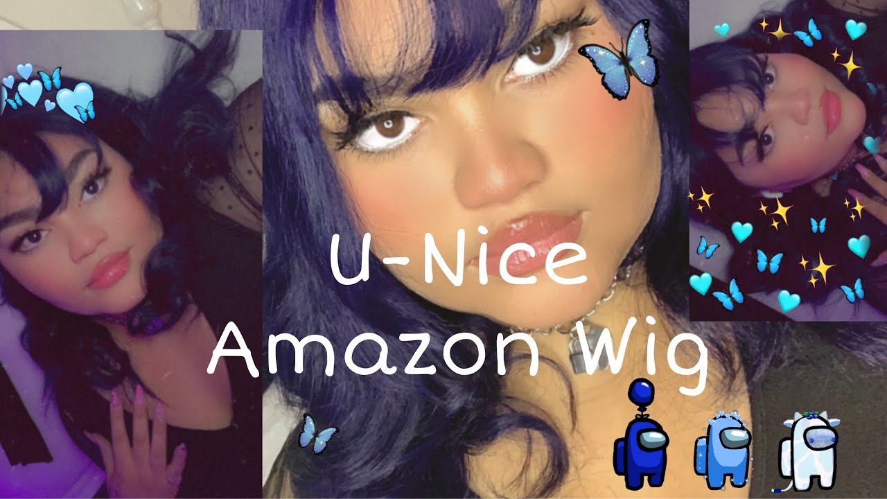 💙Blue Berry Inspired Wig Reviewww💙| U Nice Amazon - YouTube