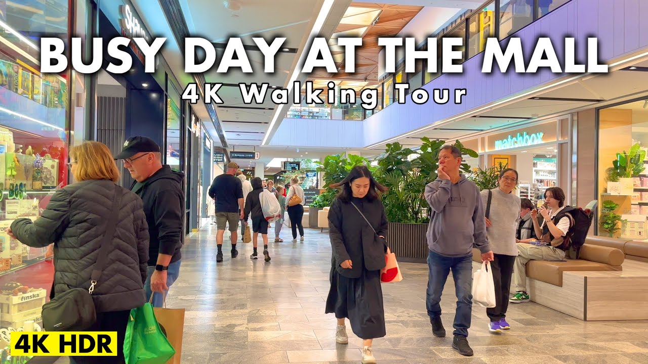 Australia Mall Walking Tour 4K | Melbourne City Virtual Walk - YouTube