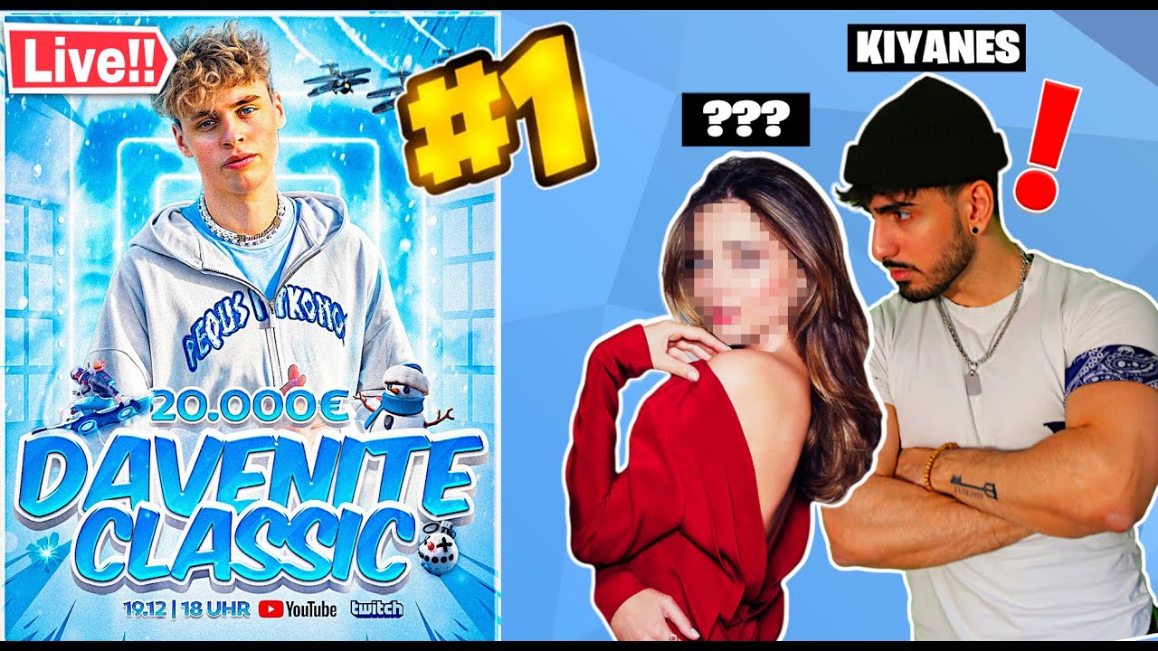 DAVENITE 20.000€ CUP mit E SPORTLER + STREAMERIN GEWINNEN ! - YouTube