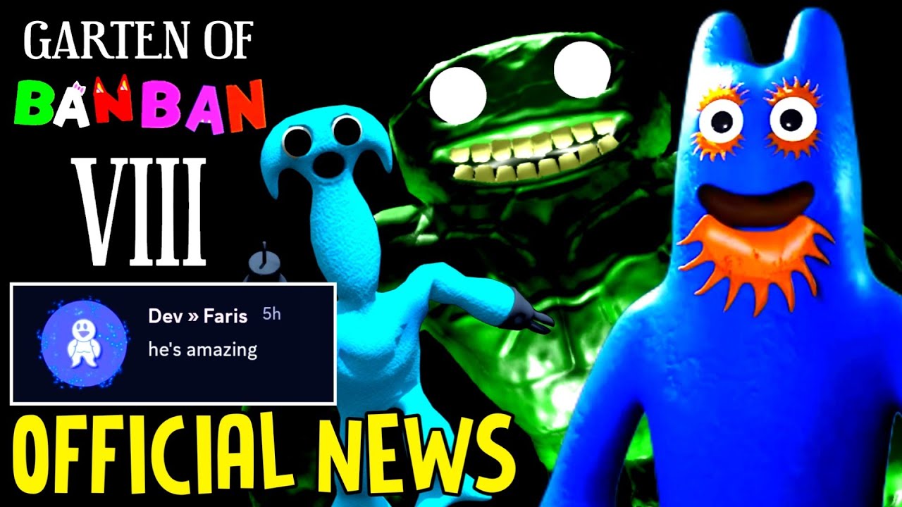 GARTEN OF BANBAN 8 - NEW OFFICIAL MESSAGES and BIG ANNOUNCEMENT COMING ...