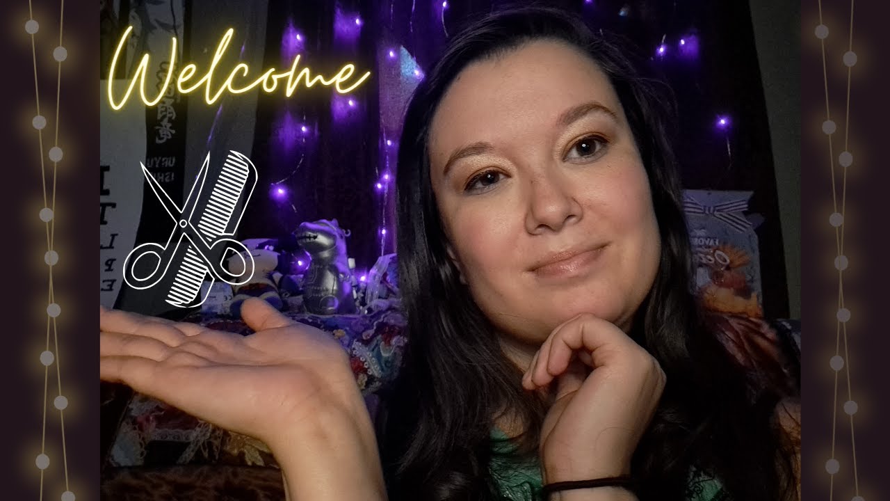 ASMR/Getting a new Hair Style. Sit back and relax 😌 - YouTube