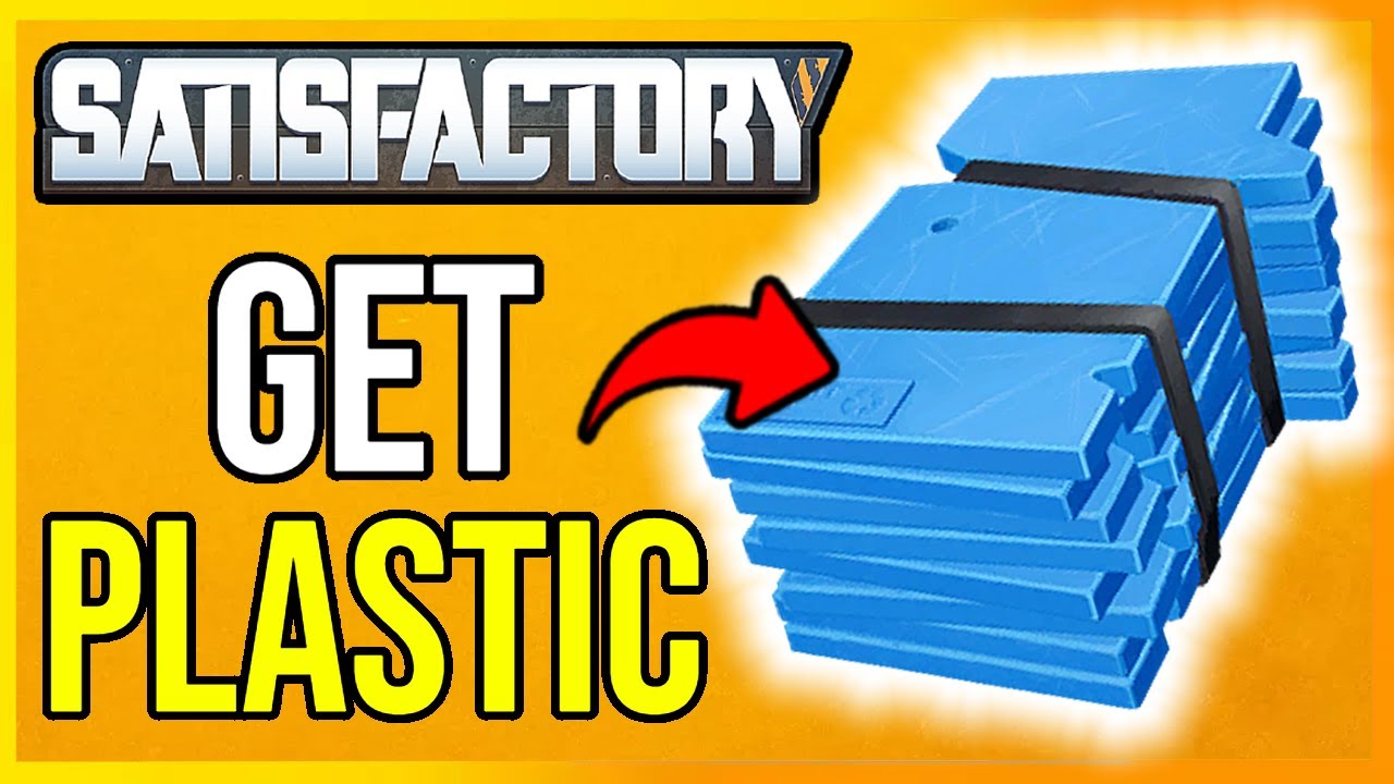 Satisfactory How to Get Plastic (Quick Guide) - YouTube