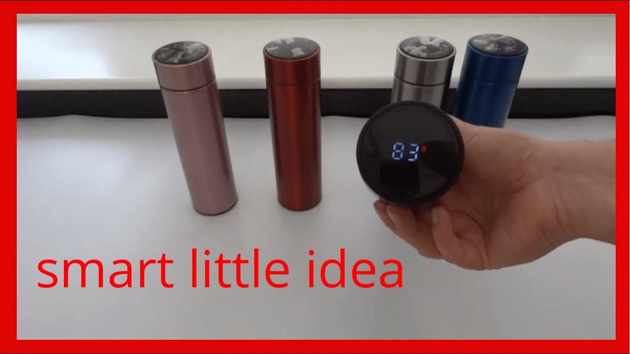 smart flask for winter or summer - YouTube