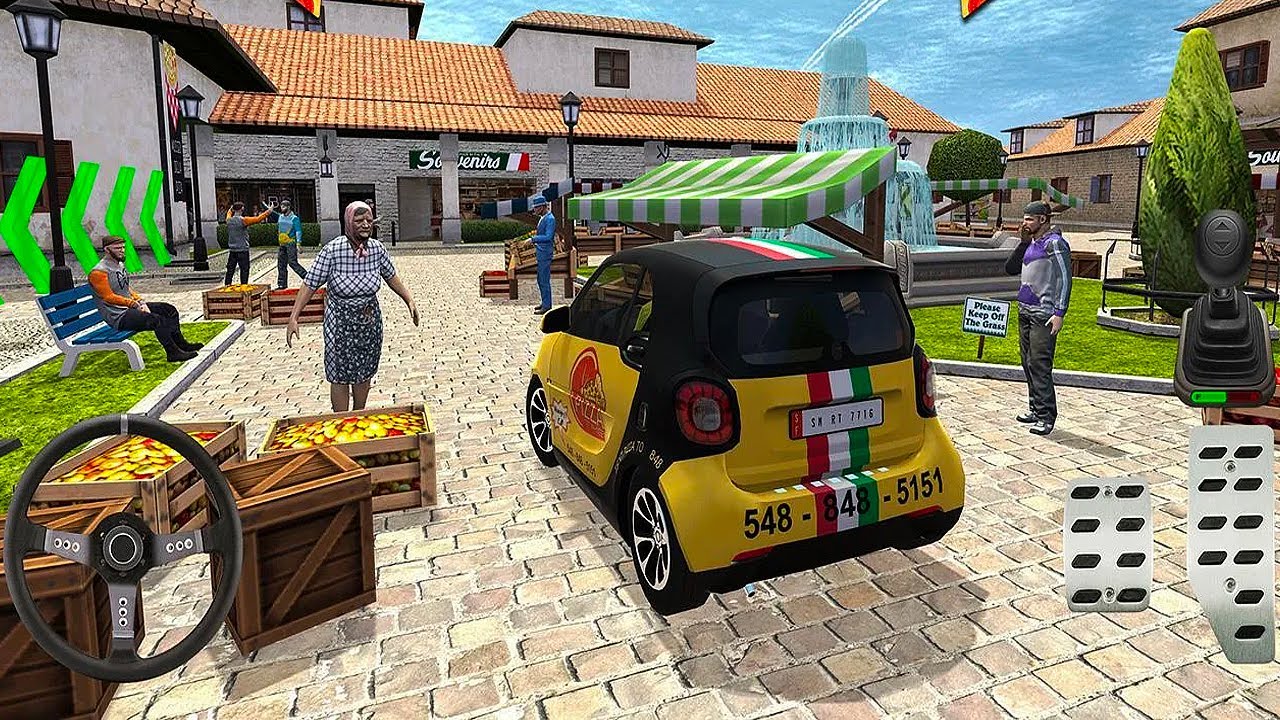 Pizza Delivery: Driving Simulator - Car games Android Gameplay HD - YouTube