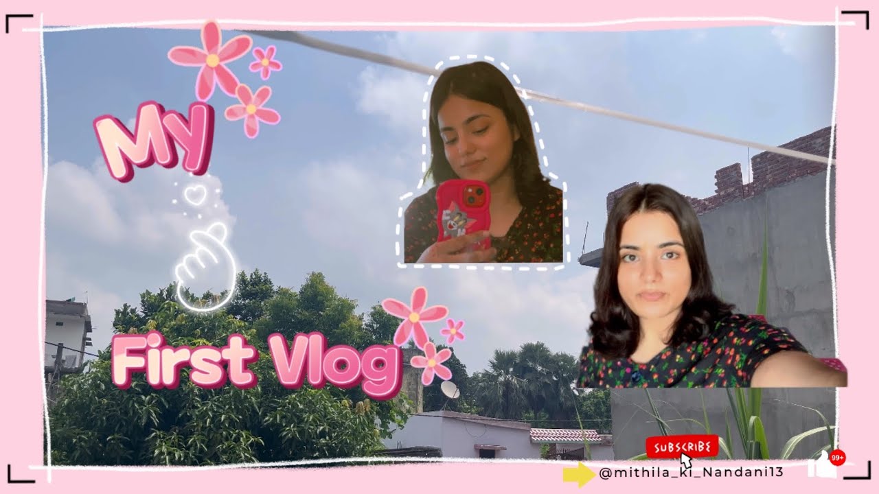 MY FIRST VLOG 📸 | Daily life update | - YouTube