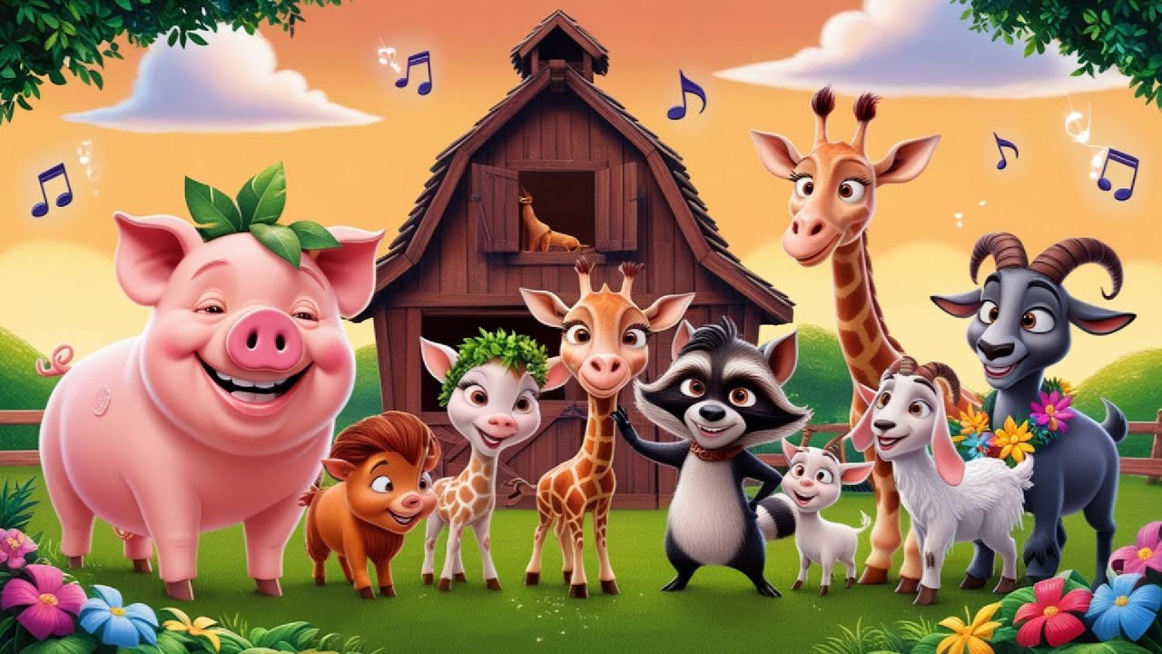 Animais da quinta.. Musical de animais, vem conhecer os animais da ...