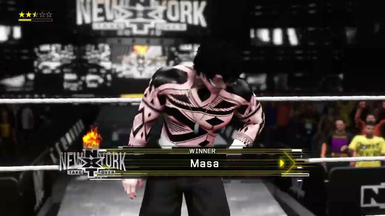 Def Jam Wrestling 2K20 - Masa vs Snowman - YouTube