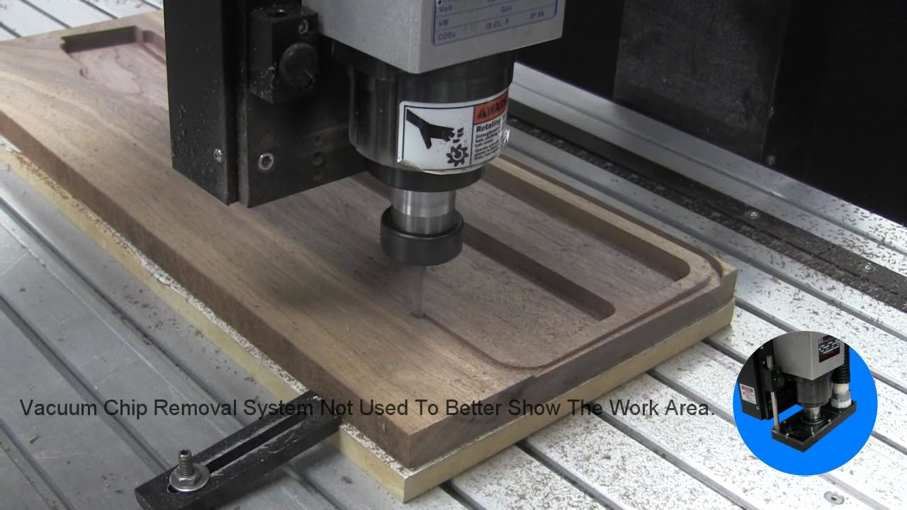Making a Wood Mag Loader on the 2550 CNC Router Engraver - YouTube